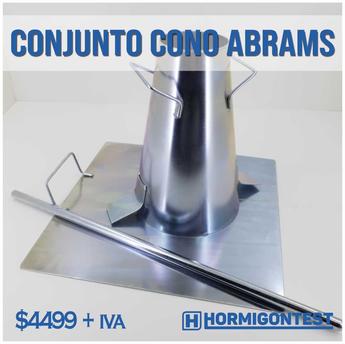 1003-Conjunto Cono Abrams | Hormigon Test